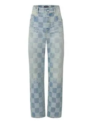 LOUIS VUITTON Damier Denim Skate Pants - Indigo