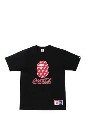 A BATHING APE X Coca Cola Tee Shirt - Black