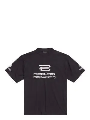 Balenciaga Ai Generated Medium Fit T-shirt - Black