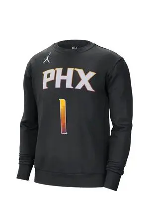 JORDAN Nba Phoenix Suns Devin Booker Courtside Statement Edition Sweatshirt - Black