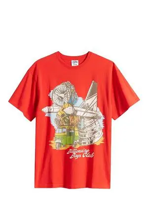 BILLIONAIRE BOYS CLUB Tuk Tee Shirt - Red/poppy