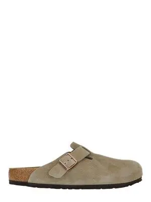 BIRKENSTOCK Suede Clogs