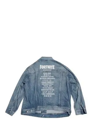 Balenciaga X Fortnite©2021 Large Fit Jacket - Blue