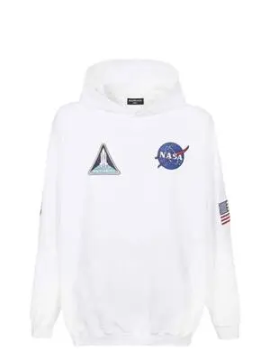 Balenciaga X Nasa Hoodie - White