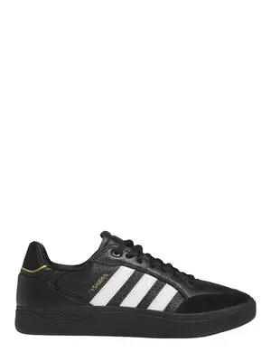 Adidas Tyshawn Low Top Sneakers - Core Black/cloud White/gold Metallic