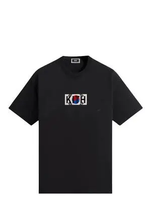 Kith Seoul Box Logo Tee Shirt - Black