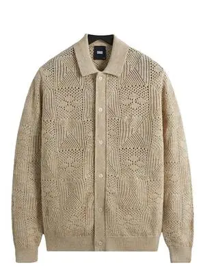 Kith Tilden Crochet Buttondown - Birch