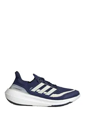 Adidas Ultra Boost Light Athletic Sneakers Dark Blue/cream White/core Black