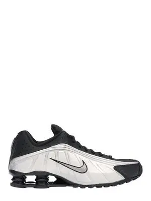 Nike Shox R4 Athletic Shoes Black/metallic Silver