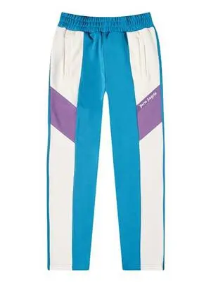 Palm Angels V Colorblock Track Pants - Blue/white/purple