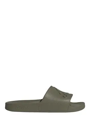 Adidas Adilette Aqua Slides - Olive Strata