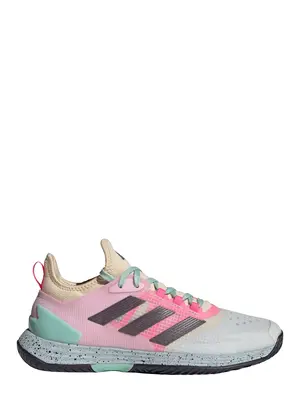 Adidas Adizero Ubersonic 4.1 Sneakers - Crystal White/aurora Met./semi Flash Aqua