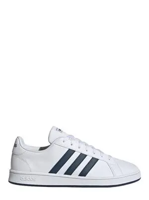 Adidas Grand Court Base Sneakers - Cloud White/crew Navy Blue