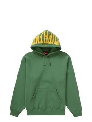 Supreme Warm Up Hooded Sweatshirt Ss24 - Dusty Green
