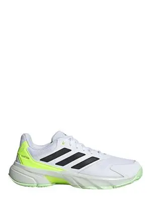 Adidas Courtjam Control 3 Sneakers - Cloud White/core Black/lucid Lemon