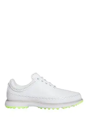 Adidas Mc80 Spikeless Golf Shoes - Cloud White/matte Silver/lucid Lemon