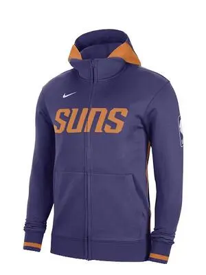 Nike Nba Phoenix Suns Showtime Dri-fit Full-zip Hoodie - Purple