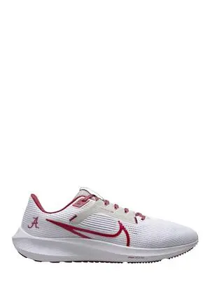 Nike Pegasus 40 Alabama White/night Silver/team Crimson