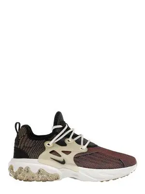 Nike React Presto Flyknit Black/vast Grey/fire Pink
