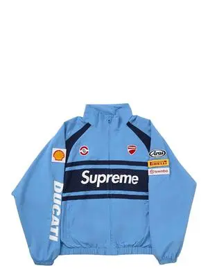 Supreme Ducati Track Jacket - Light Blue