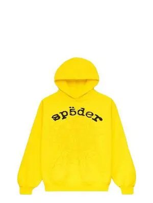 SP5DER Legacy Hoodie - Yellow
