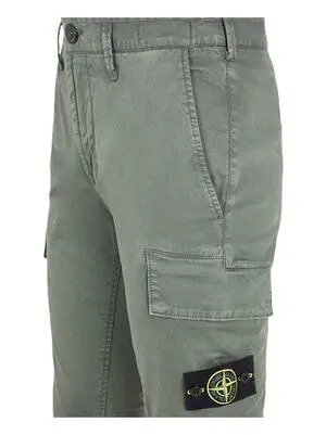 Stone Island Cargo Bermuda Shorts - Black