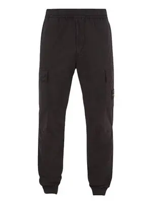 Stone Island Regular Fit Cargo Pants - Black