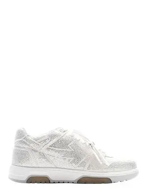 Off-White Ooo Low Top Sneakers - Silver/white