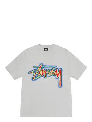 StÜssy Thermal Stock Tee Shirt - Fog