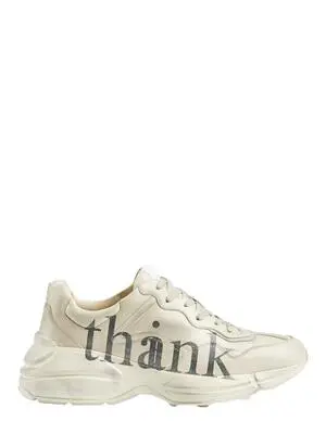 Gucci Rhyton Sneakers - Ivory/black