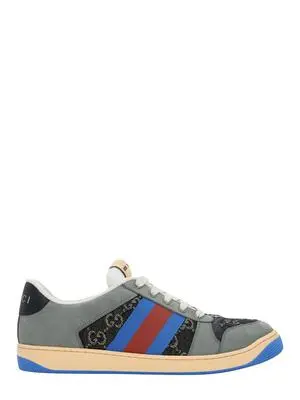 Gucci Screener GG Sneakers Grey/blue/brown