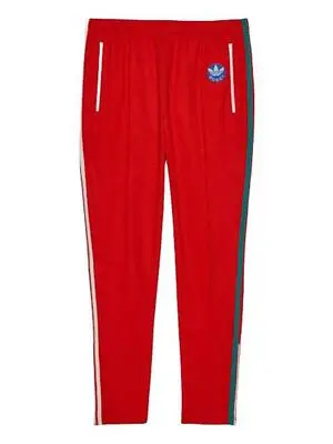 Gucci X Adidas Cotton Jersey Sweatpants - Red