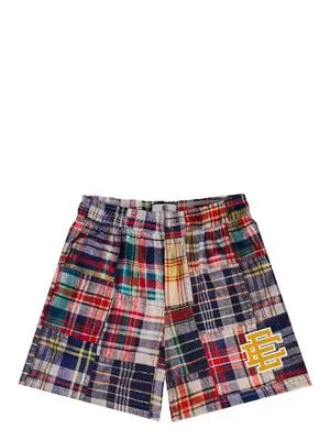 ERIC EMANUEL EE Basic Short Madras Plaid/yellow Ee