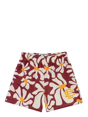 ERIC EMANUEL EE Basic Short Red Daisies/yellow