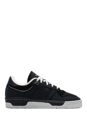 Adidas Rivalry 86 Low 2.5 Sneakers - Core Black/talc/pulse Olive