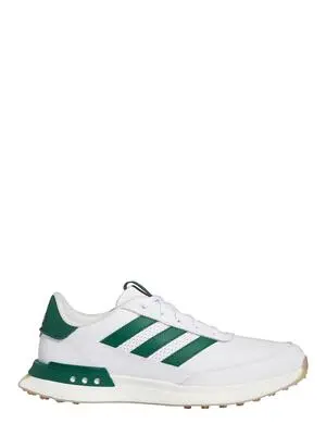Adidas Adidas S2G Spikeless Leather 24 Golf Shoe Cloud White/collegiate Green/gum
