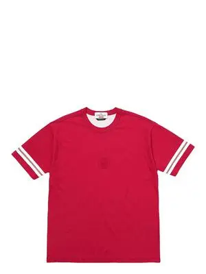 Supreme Stone Island Short Sleeve Top Magenta
