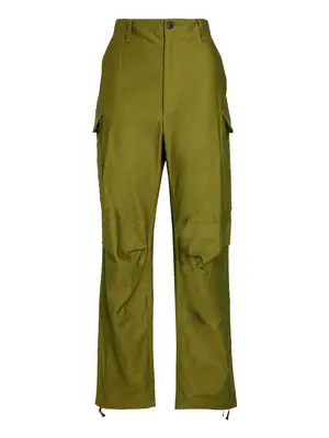 Rag & Bone Cotton-canvas Cargo Pants - Army Green