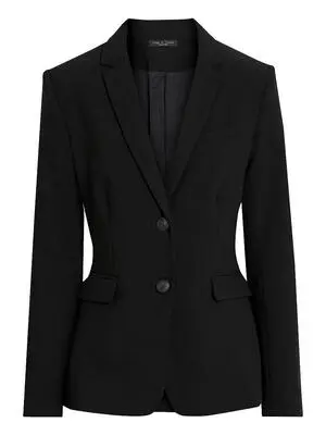 Rag & Bone Razor Crepe Blazer - Black