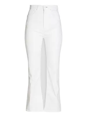 Rag & Bone Casey High-rise Kick-flare Jeans - White