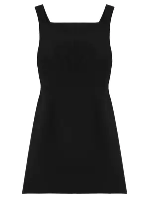 Givenchy Cutout Draped Mini Dress - Black