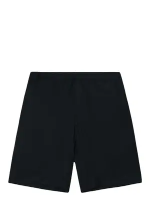 Loulou De Saison Poseidon Silk-twill Shorts - Black