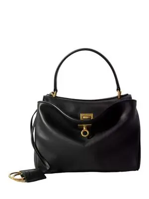 Balenciaga Rodeo Mini Leather Tote - Black