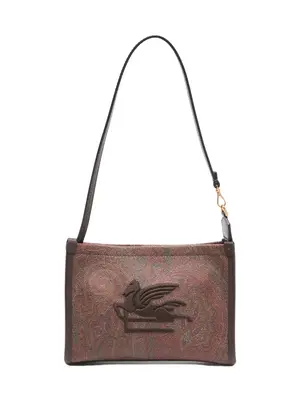 Etro Pegaso-embroidered Paisley-print Tote Bag - Brown