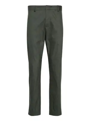 PT TORINO Mid-rise Tapered Chinos - Green