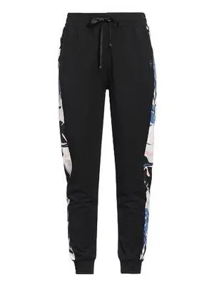LIU •JO Cotton Blend Sport Track Pants - Black