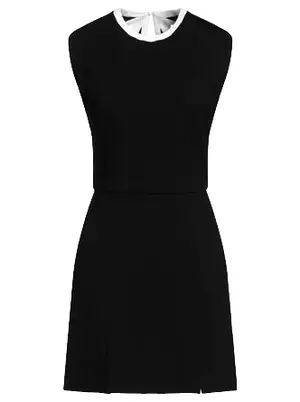 MSGM Mini Flared Dress - Black
