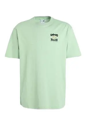 PUMA Downtown Graphic Tee T-shirt Size Cotton - Green