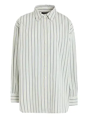 Ralph Lauren Poplin Long Sleeve Shirt - White