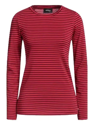OTTOD'AME Printed Striped T-shirt - Red